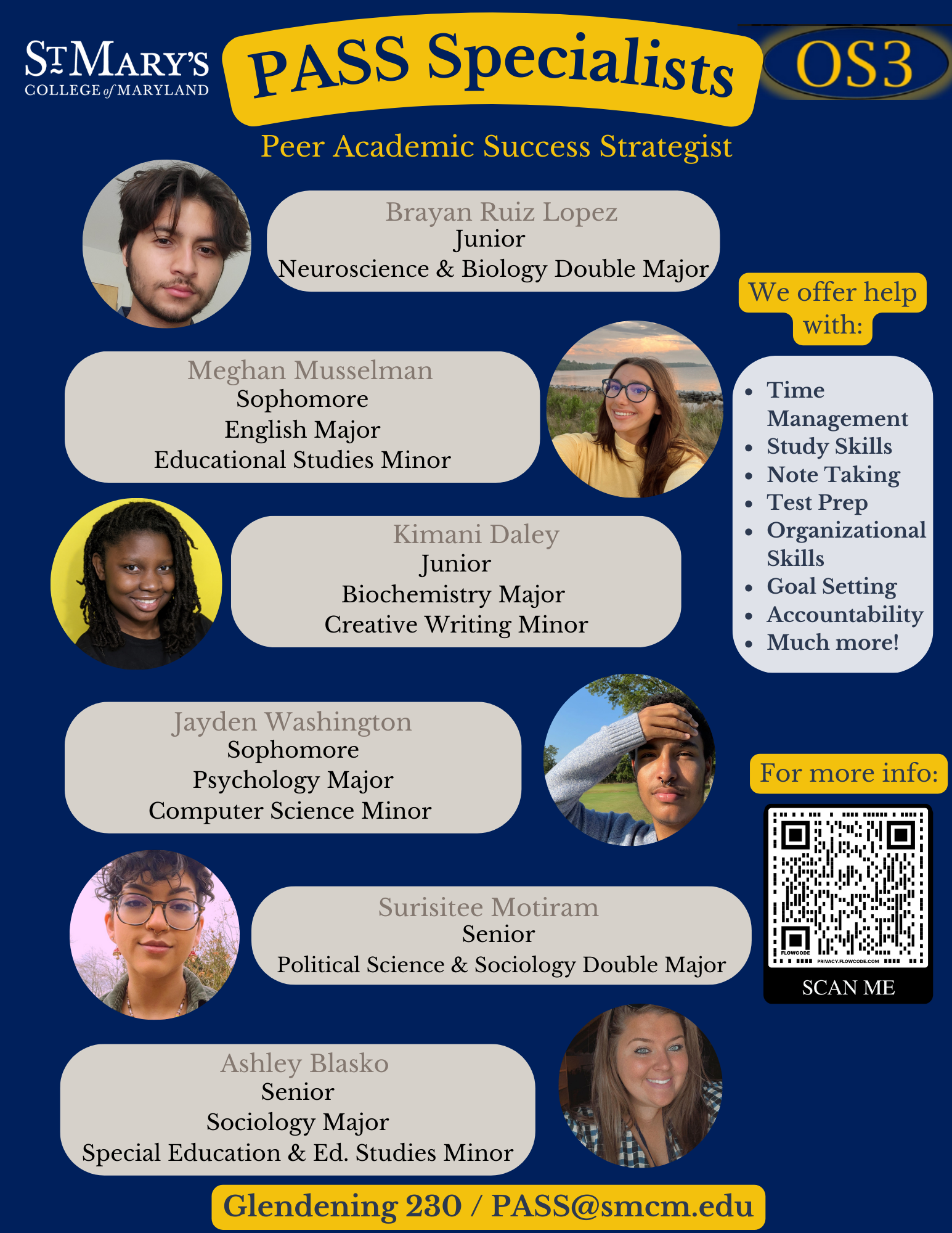 Peer Academic Success Strategies (PASS) Specialists - Office of Student ...